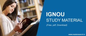 Ignou M.Com Study Material, Ignou Books, Free Download