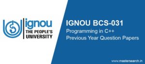 IGNOU MEG 14 Question Papers